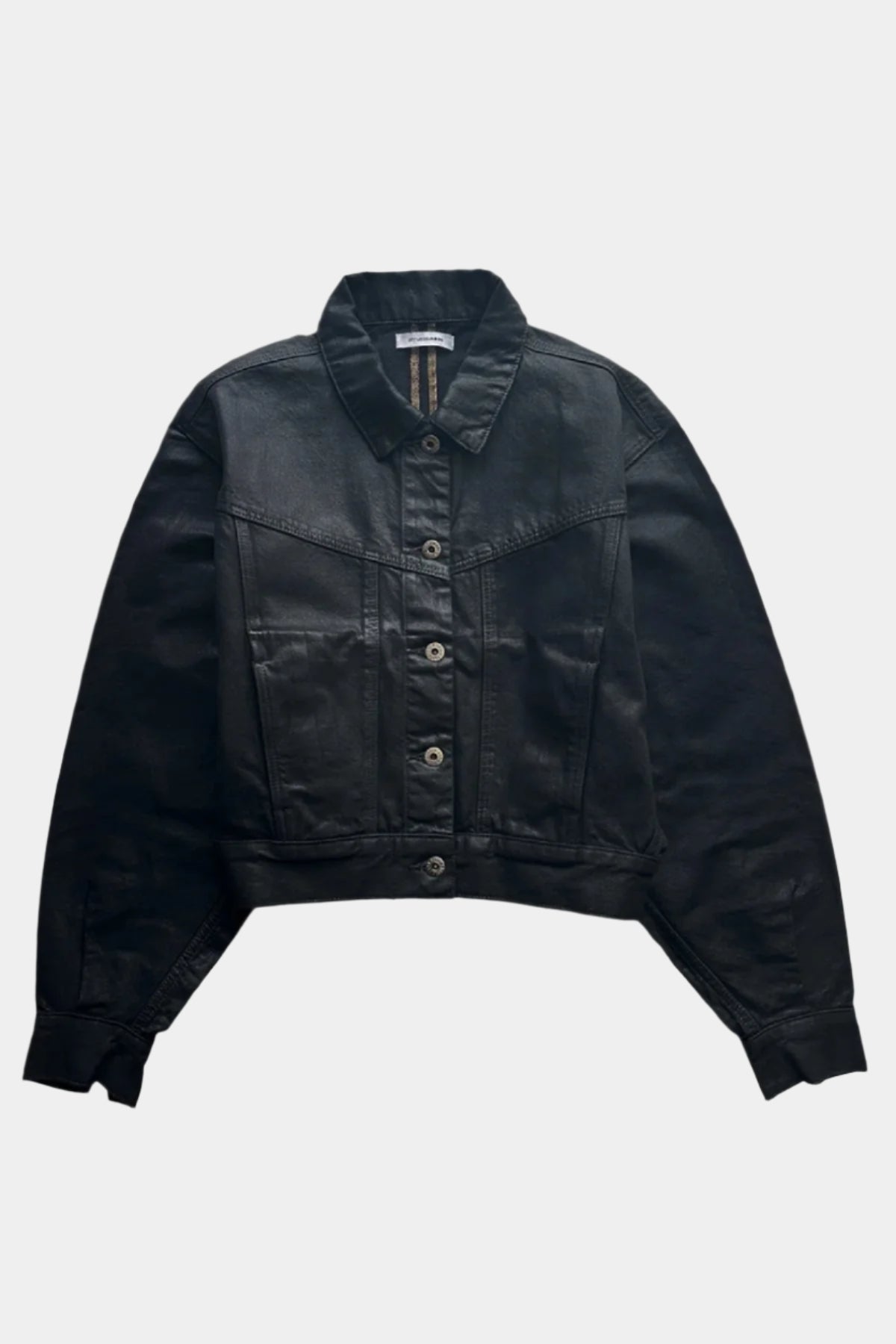 Coated Dolman Sleeve Jacket - Studio R330 | Shop Now